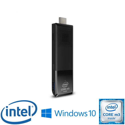 מחשב מיני Intel Compute Stick דגם STK2M3W64CC ומערכת הפעלה Windows 10 ...