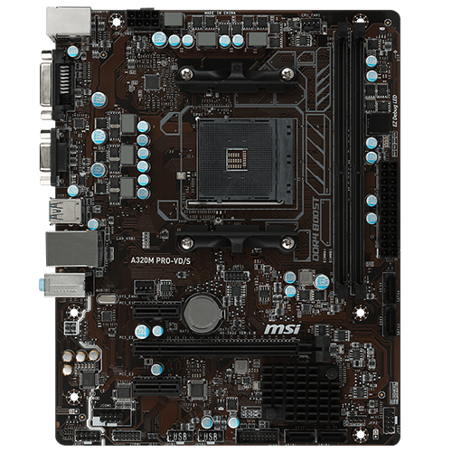 לוח אם MSI A320 PRO-VD/S Micro ATX