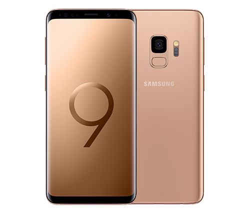 סמארטפון Samsung Galaxy S9 SM-G960F 64GB בצבע זהב זריחה - שנה אחריות ...
