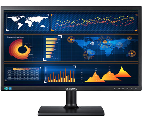 מסך מחשב "23.6 Samsung LED S24E200BL - אייבורי מחשבים וסלולר
