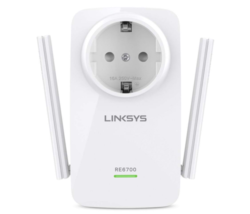 מגדיל טווח Linksys RE6700 AC1200 Amplify Dual-Band Wi-Fi Range Extender ...
