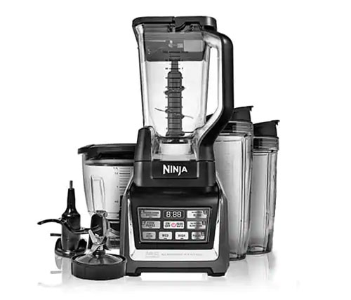 מעבד מזון + בלנדר + שייקר נינג'ה Nutri Ninja Auto-iQ BL682 1500W ...