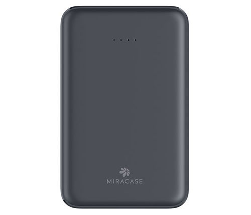 סוללת גיבוי נטענת Miracase MPB10000XS 10000mAh בצבע אפור - אייבורי מחשבים וסלולר