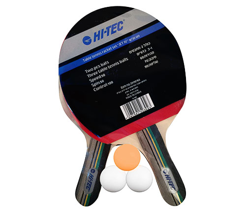 סט טניס שולחן HI-TEC JET IV - אייבורי מחשבים וסלולר