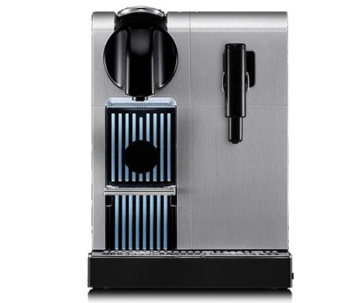 מכונת קפה נספרסו Nespresso Delonghi Lattissima Pro F456 כולל מקציף חלב מובנה בצבע כסוף - אייבורי ...