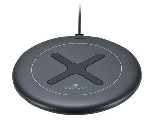 משטח טעינה Miracase כולל חיבור Micro USB הספק עד כ- 10W - אייבורי מחשבים וסלולר