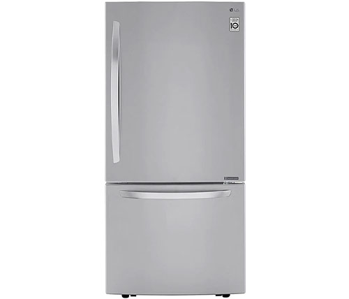 מקרר 2 דלתות מקפיא תחתון LG GM-859RSC ‏714 ‏ליטר, בצבע נירוסטה מוברשת - אייבורי מחשבים וסלולר