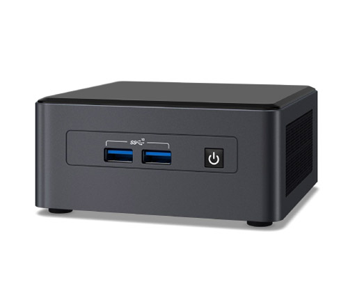מחשב מיני Intel NUC Mini PC הכולל מעבד i5-1135G7 Intel, זכרון 16GB