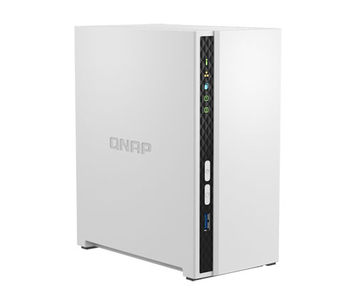 שרת אחסון QNAP TS-233 2-bay NAS | כולל 2 מפרצי הרחבה | עם מעבד ARM Cor