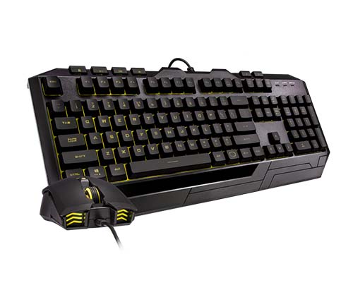 מציאון - סט חוטי גיימינג מקלדת ועכבר Cooler Master Devastator 3 Plus כ