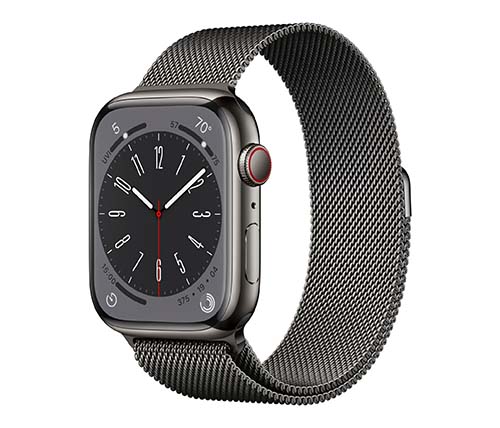 שעון חכם אפל Apple Watch Series 8 GPS + Cellular 45mm בצבע Graphite ...