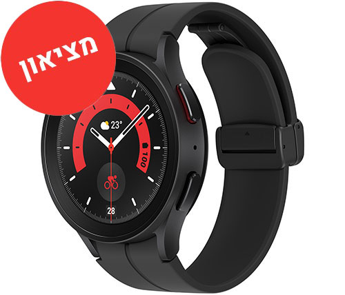 מציאון - שעון חכם סמסונג Galaxy Watch 5 PRO SM-R920 Samsung בצבע Black ...