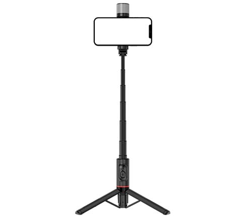 מוט סלפי + חצובה עם תאורה לטלפון סלולרי Ivory Mobile Selfie Stick Trip
