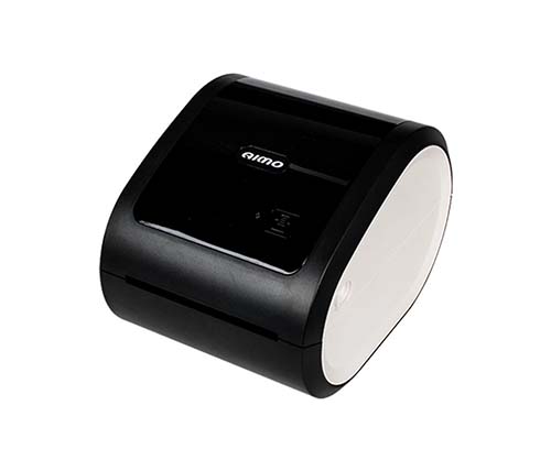 מדפסת מדבקות למשלוחים Aimo דגם D520 בצבע שחור - אייבורי מחשבים וסלולר