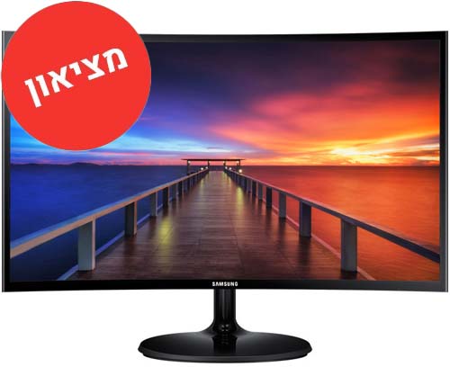 מציאון - מסך מחשב קעור מוחדש "23.5 Samsung LED Curved VA C24F390FH ...