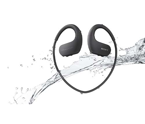 נגן MP3 עם אוזניות לשחייה וספורט Sony WS410 Walkman WS Series - צבע ...