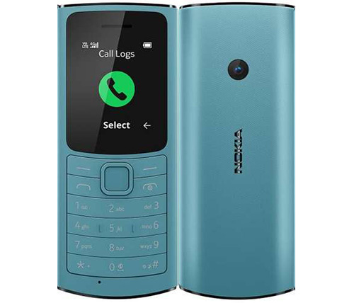 טלפון נוקיה (Nokia 110 4G TA-1376 (2022 בצבע כחול - שנה אחריות היבואן ...