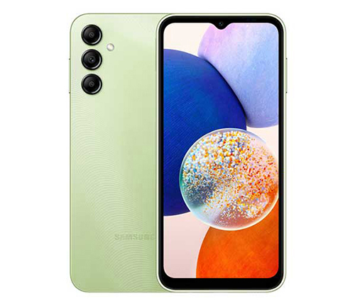 סמארטפון Samsung Galaxy A14 SM-A145P/DS 128GB בצבע ירוק - אייבורי ...