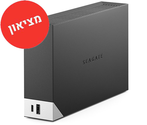 מציאון - דיסק קשיח חיצוני מוחדש Seagate One Touch Hub STLC16000400 16TB ...