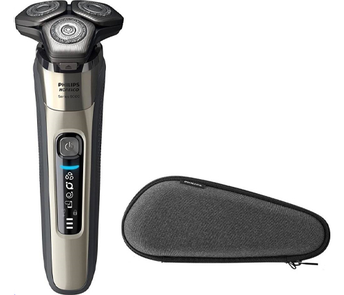 מכונת גילוח Philips SP9502 פיליפס בצבע אפור כהה - אייבורי מחשבים וסלולר