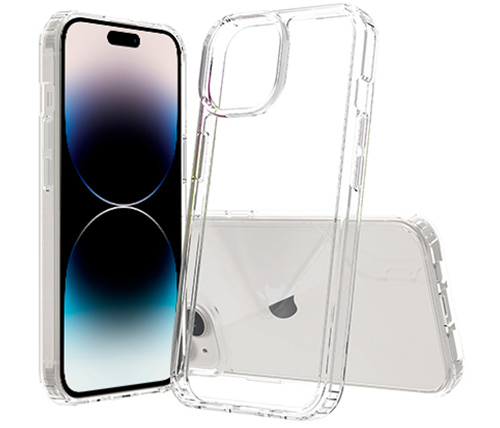כיסוי אחורי שקוף Ivory Mobile לטלפון iPhone 15 - אייבורי מחשבים וסלולר