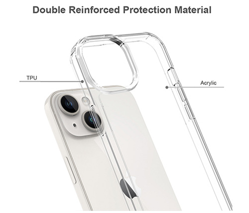 כיסוי אחורי שקוף Ivory Mobile לטלפון iPhone 15 - אייבורי מחשבים וסלולר