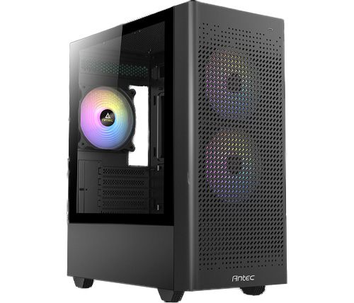 מארז מחשב Antec NX500M ARGB בצבע שחור כולל חלון צד - אייבורי מחשבים וסלולר