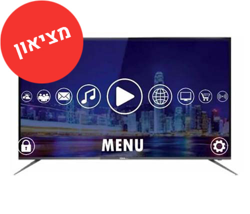 מציאון - טלוויזיה חכמה מוחדשת 49 אינץ' Innova 4K LED GL-491ST2 מערכת הפעלה ANDROID 11 - אייבורי ...