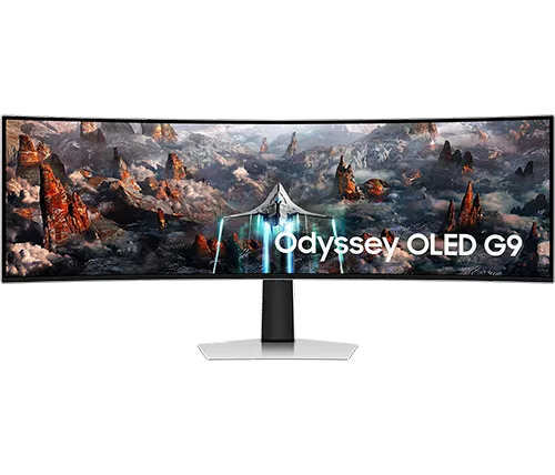 מסך גיימינג קעור 49 אינץ Samsung Odyssey OLED G9 Curved HDR 32:9 Dual ...