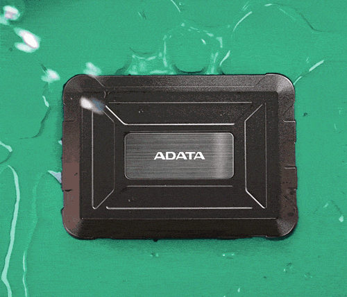 מארז חיצוני לכונן 2.5 אינץ' עם בולם זעזועים - ADATA ED600, USB 3.2 5Gbps - אייבורי מחשבים וסלולר