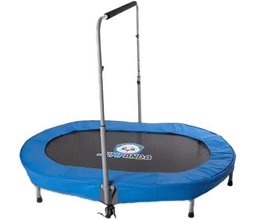 טרמפולינה אובלית זוגית מתקפלת JUMPANDA ג'אמפנדה - משלוח חינם - אייבורי מחשבים וסלולר