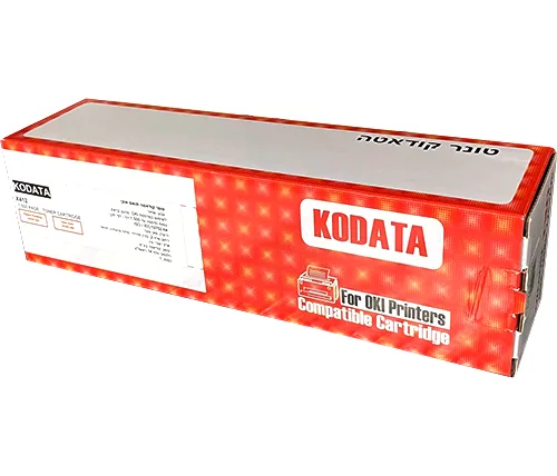 טונר למדפסת לייזר Kodata תואם OKI X412 בצבע שחור - אייבורי מחשבים וסלולר