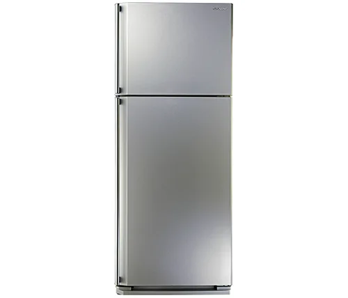 מקרר שארפ Sharp מקפיא עליון 2 דלתות 545 ליטר ברוטו SJ-58C-SL בצבע כסוף ...