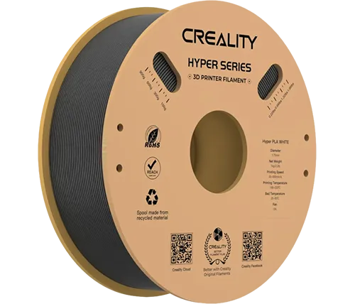 סליל הדפסה בצבע שחור המותאם למדפסת תלת מימד - מבית CREALITY - אייבורי ...