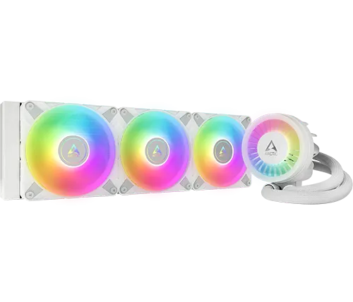 קירור נוזלי למעבד Arctic Liquid Freezer III 360 A-RGB 360mm בצבע לבן ...