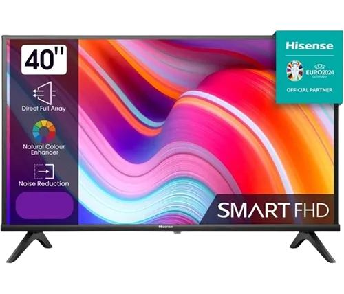 טלוויזיה 40 אינץ חכמה Hisense 40A4K HDR Vidaa U 6.0 Smart TV - אייבורי ...