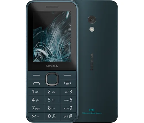 טלפון נוקיה Nokia 225 4G (2024) TA-1610 DS בצבע כחול כהה - אייבורי מחשבים וסלולר