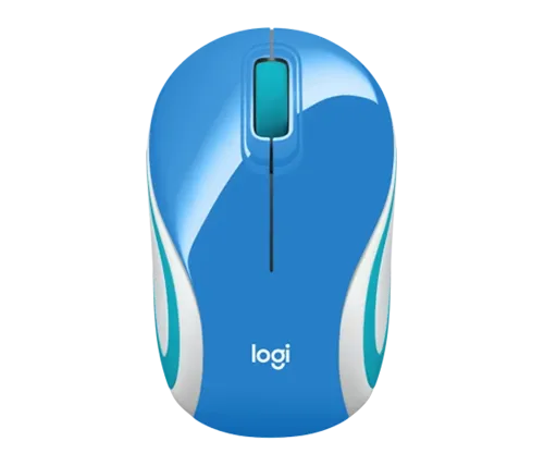 עכבר אלחוטי Logitech M187 אולטרה נייד - אייבורי מחשבים וסלולר