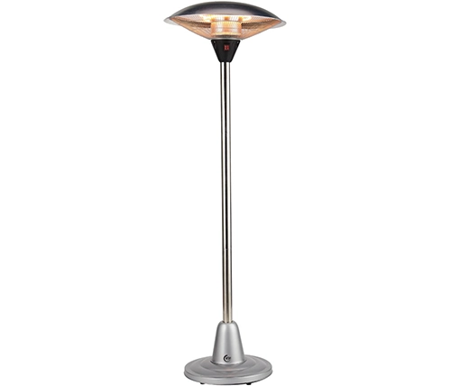 פטריית חימום חשמלית 180 סמ 3000W זקש EF-1088 - אייבורי מחשבים וסלולר