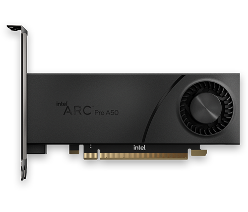 כרטיס מסך Intel ARC Pro A50 6GB GDDR6 - אייבורי מחשבים וסלולר